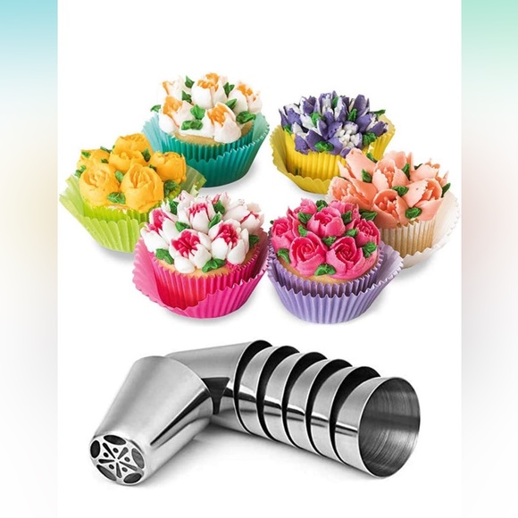 Kitchen | Russian Piping Tips Cake Decorating Complete Set | Poshmark